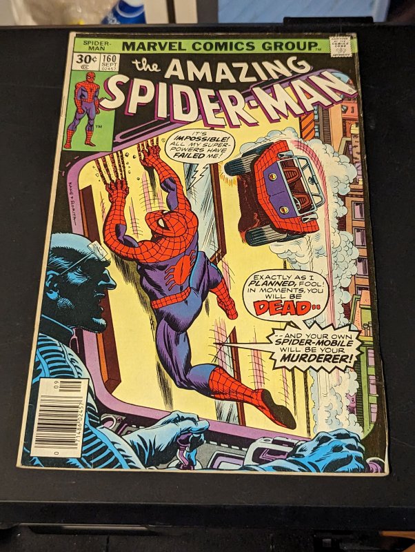 The Amazing Spider-Man #160 (1976) | Comic Books - Bronze Age, Marvel ...