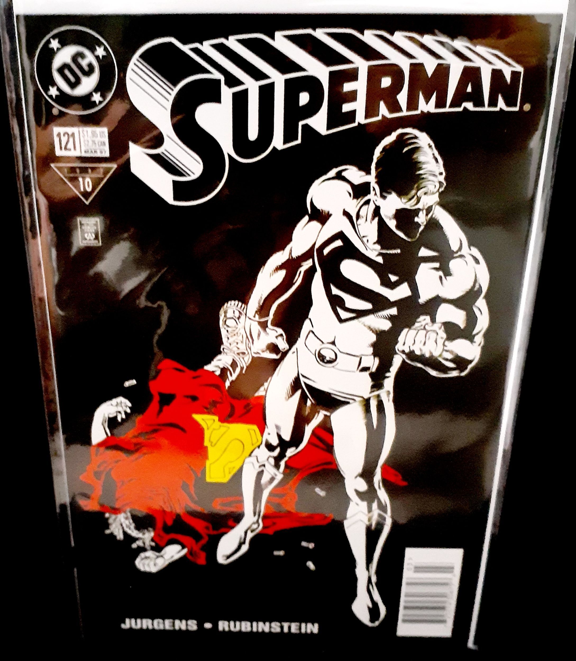 Superman #121 (1997) MINT Sharp! ICONIC SHADOW KEY COVER! | Comic Books ...