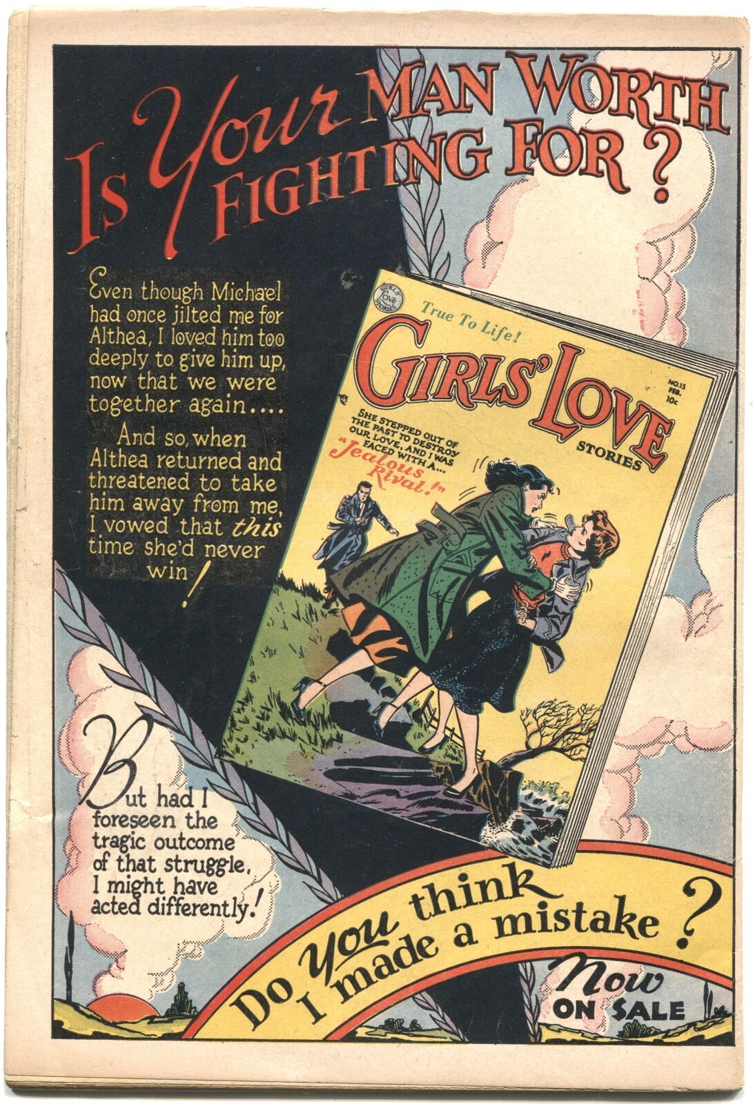 Girls’ Romances #13-1952-Alex Toth Cover-Nice Interior Art-Rare DC ...