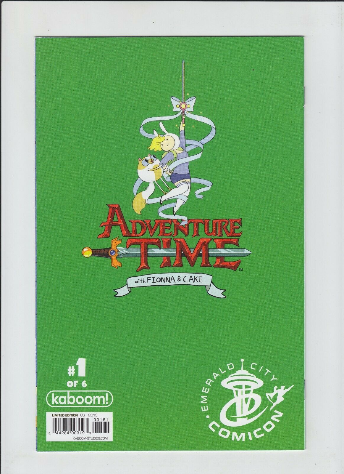 Adventure Time with Fionna And Cake #1-O VF; Boom! | Emerald City ...
