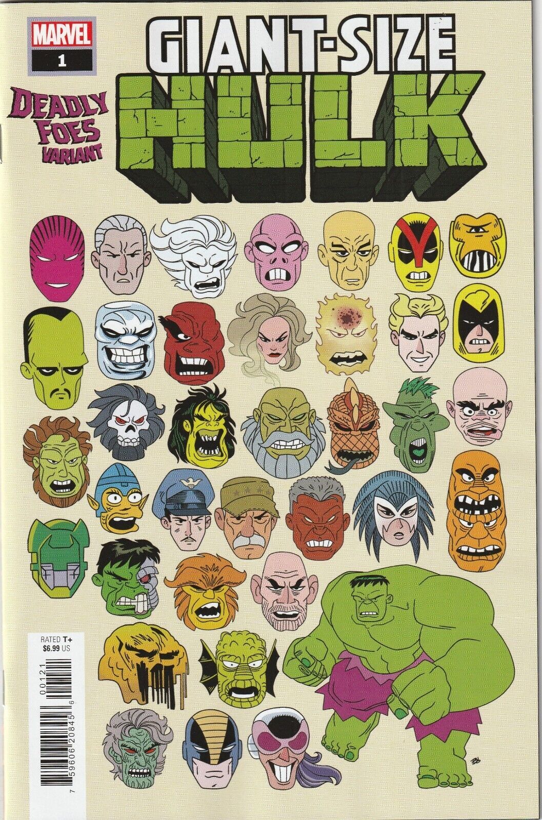 Giant Size Hulk # 1 Deadly Foes Variant NM Marvel 2024 [N3 ...