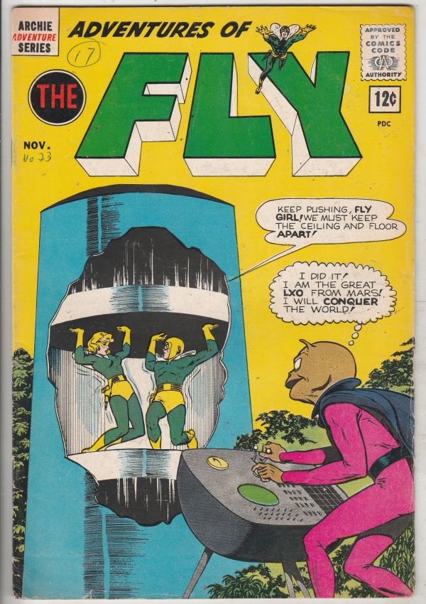 Adventures of the Fly #17 (Nov-62) VG/FN Affordable-Grade The Fly, Fly ...