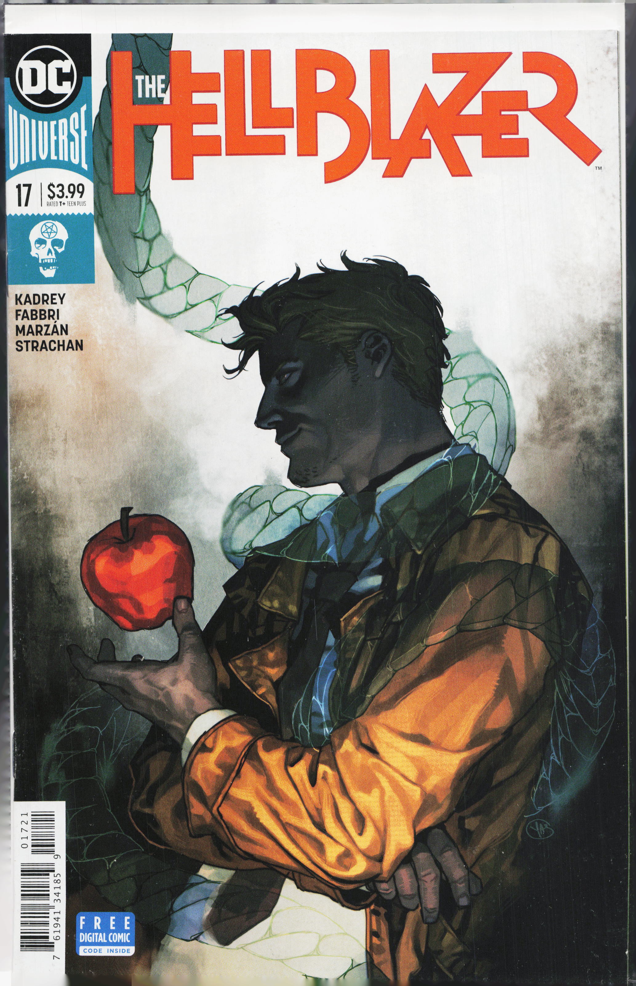 Hellblazer #17 Variant Cover (2018) Hellblazer | Comic Books - Modern Age, DC Comics, Hellblazer ...