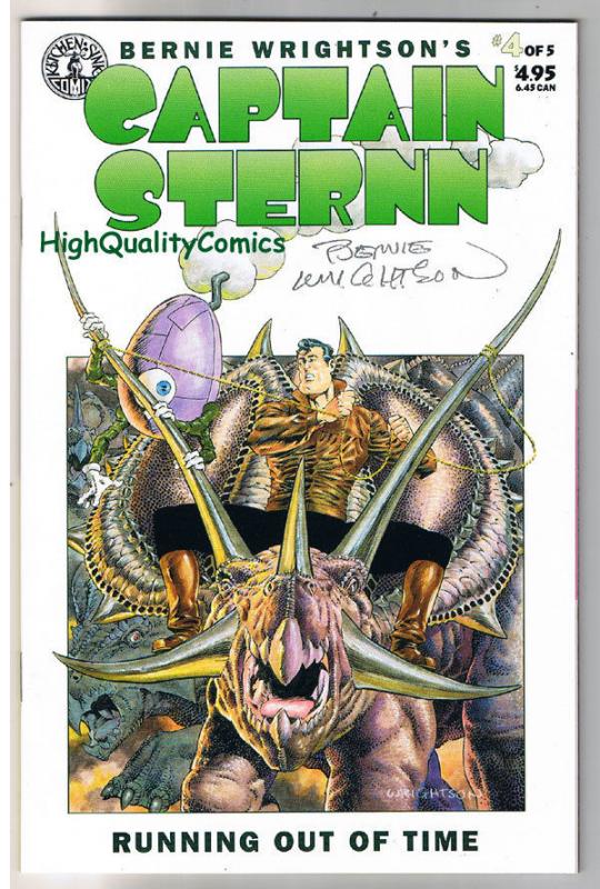 CAPTAIN STERN #4, NM, Signed by Bernie Wrightson, Heavy Metal, more in ...