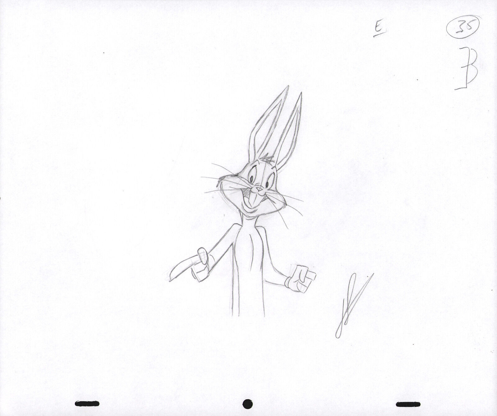 Bugs Bunny Animation Pencil Art - 35 - Wagging Finger | Comic ...