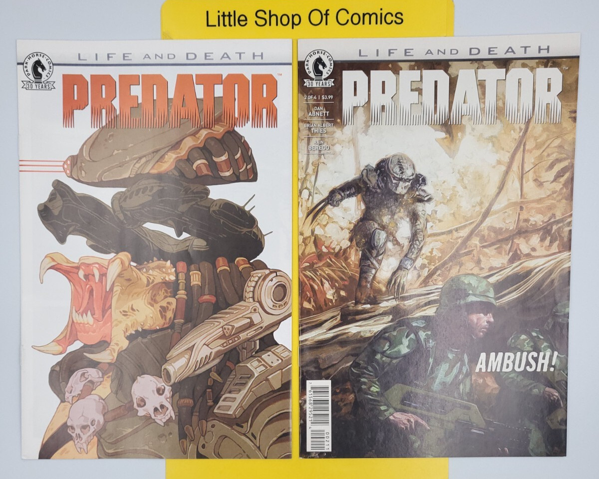 Predator Life and Death #1 (Cvr B), #2 #3 #4 1-4 Complete Set 2016 Dark ...