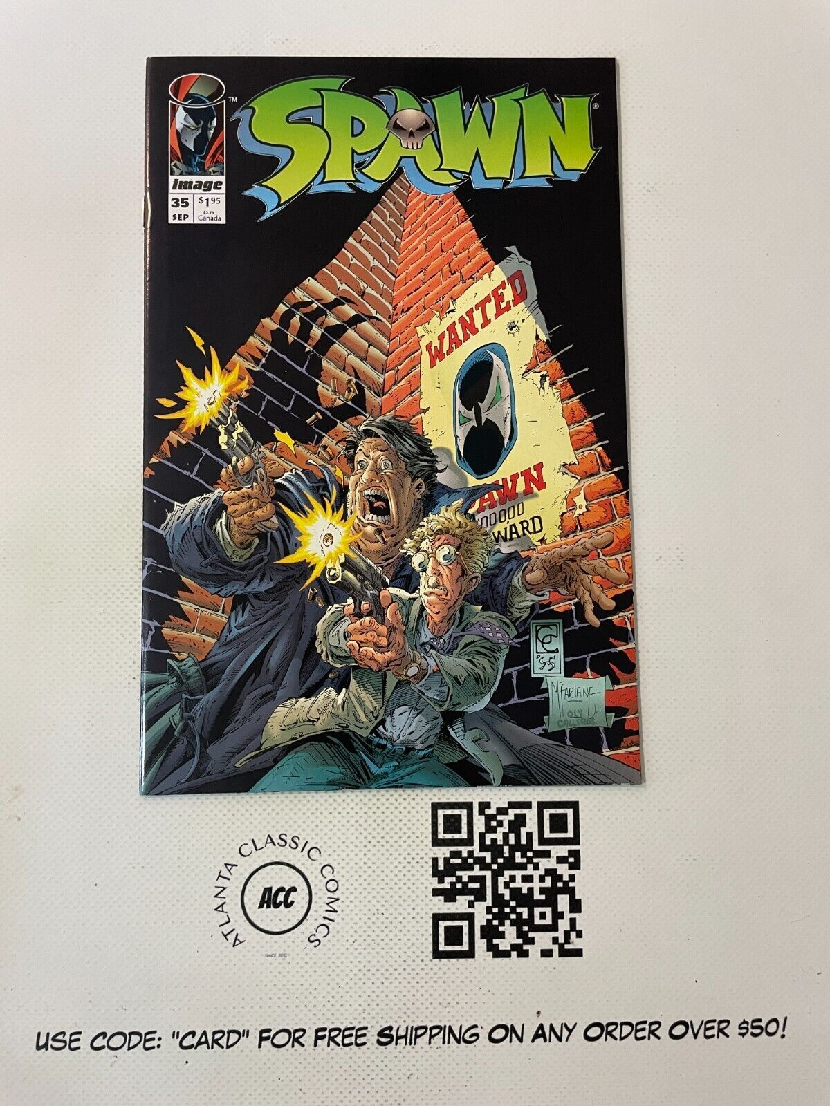 Spawn # 35 NM Image Comic Book Todd McFarlane Angela Clown 19 LP7 ...