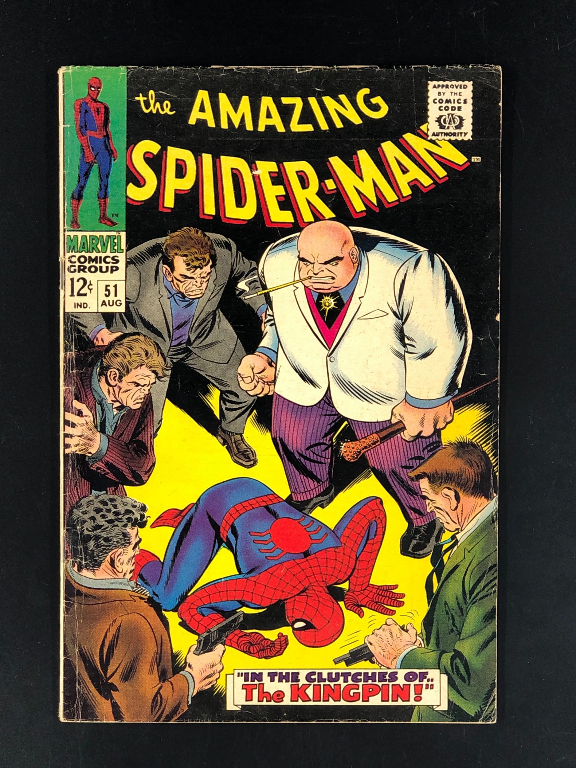 The Amazing Spider-Man #51 (1967) VG+ 1st Kingpin Cover Appearance ...