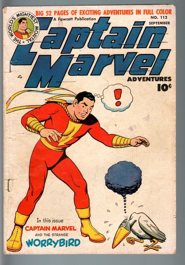 CAPTAIN MARVEL ADVENTURES #112-1950-FAWCETT-SHAZAM-golden age comic-VG ...