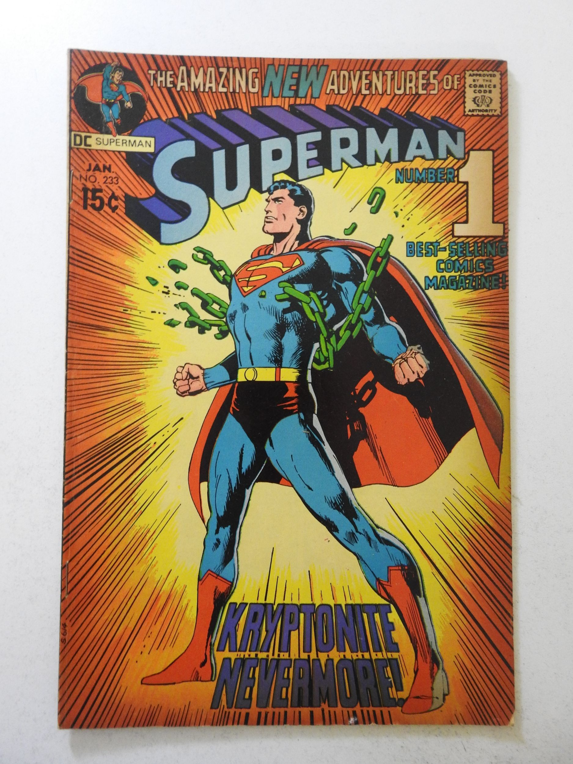 Superman #233 (1971) VG Condition moisture stains | Comic Books ...