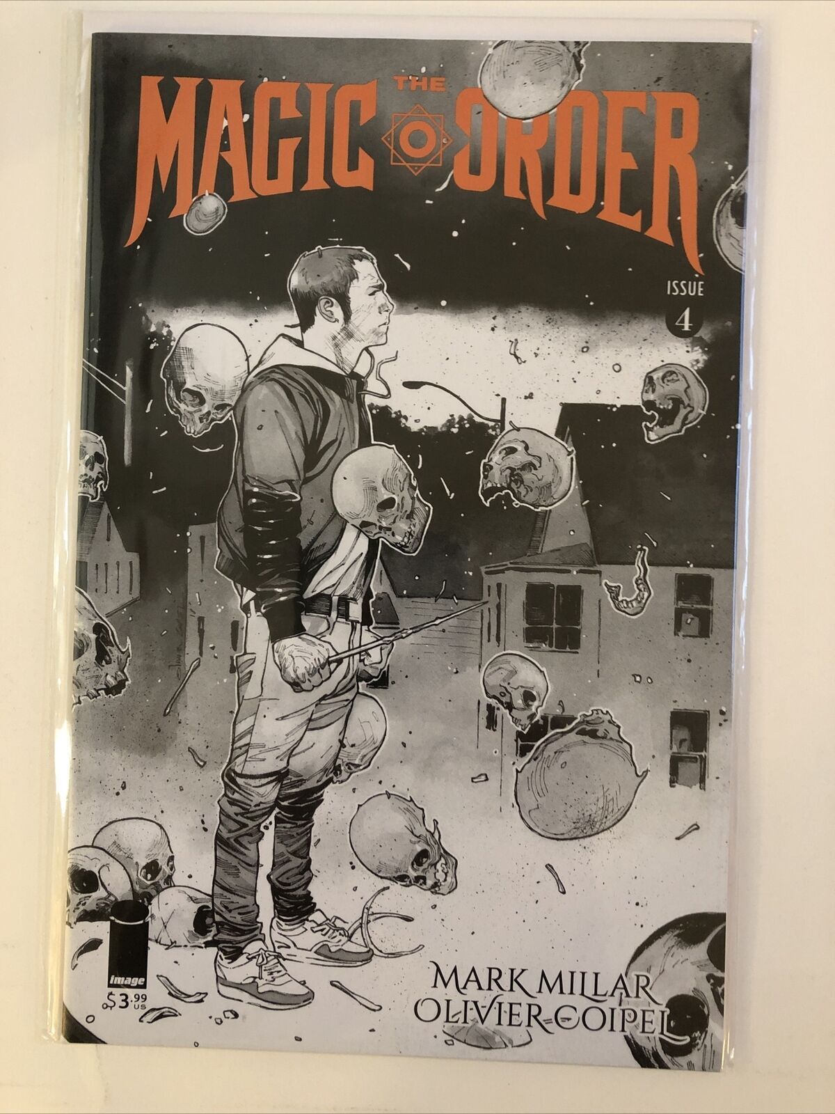The Magic Order #1 2 3 4 Black/White Variants Image Comics Mark Millar ...