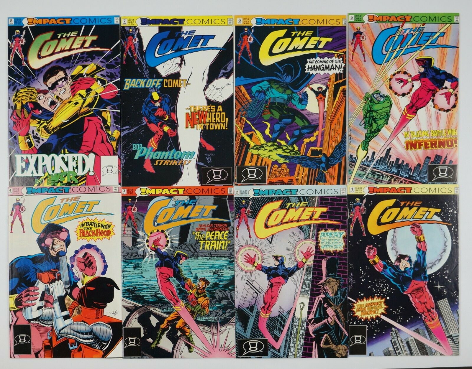 the Comet #1-18 VF/NM complete series + annual MARK WAID impact comics ...