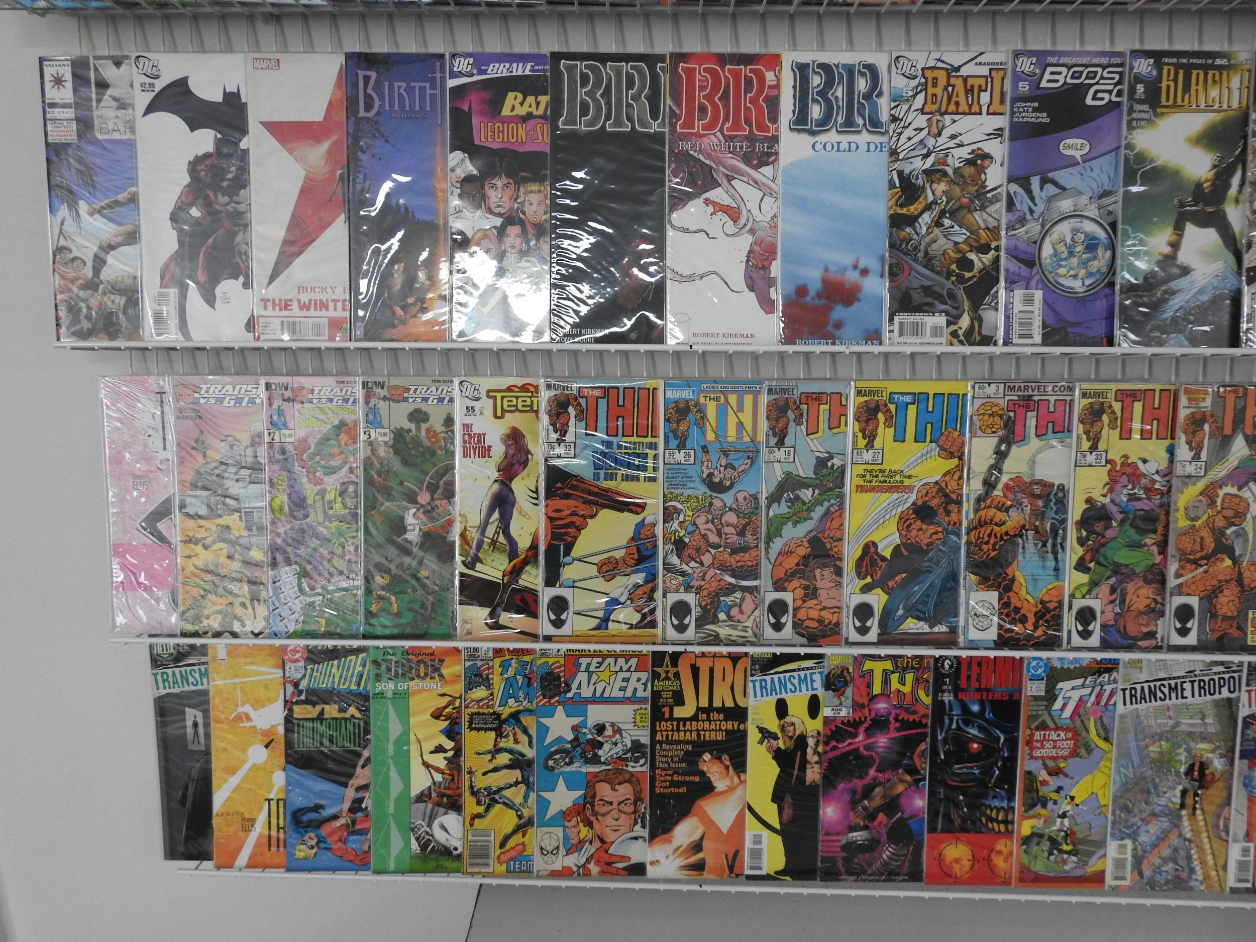 Huge Lot of 110+ Comics W/ The Thing, X-Men, New Teen Titans Avg. VF ...
