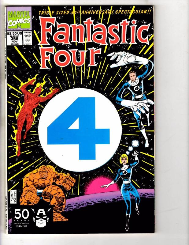 8 Fantastic Four Marvel Comic Books # 286 287 288 289 296 358 361 + Ann ...