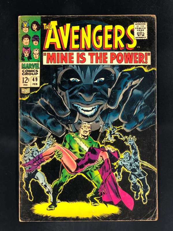 The Avengers #49 (1968) 1st Appearance of Typhon | Comic Books - Silver ...