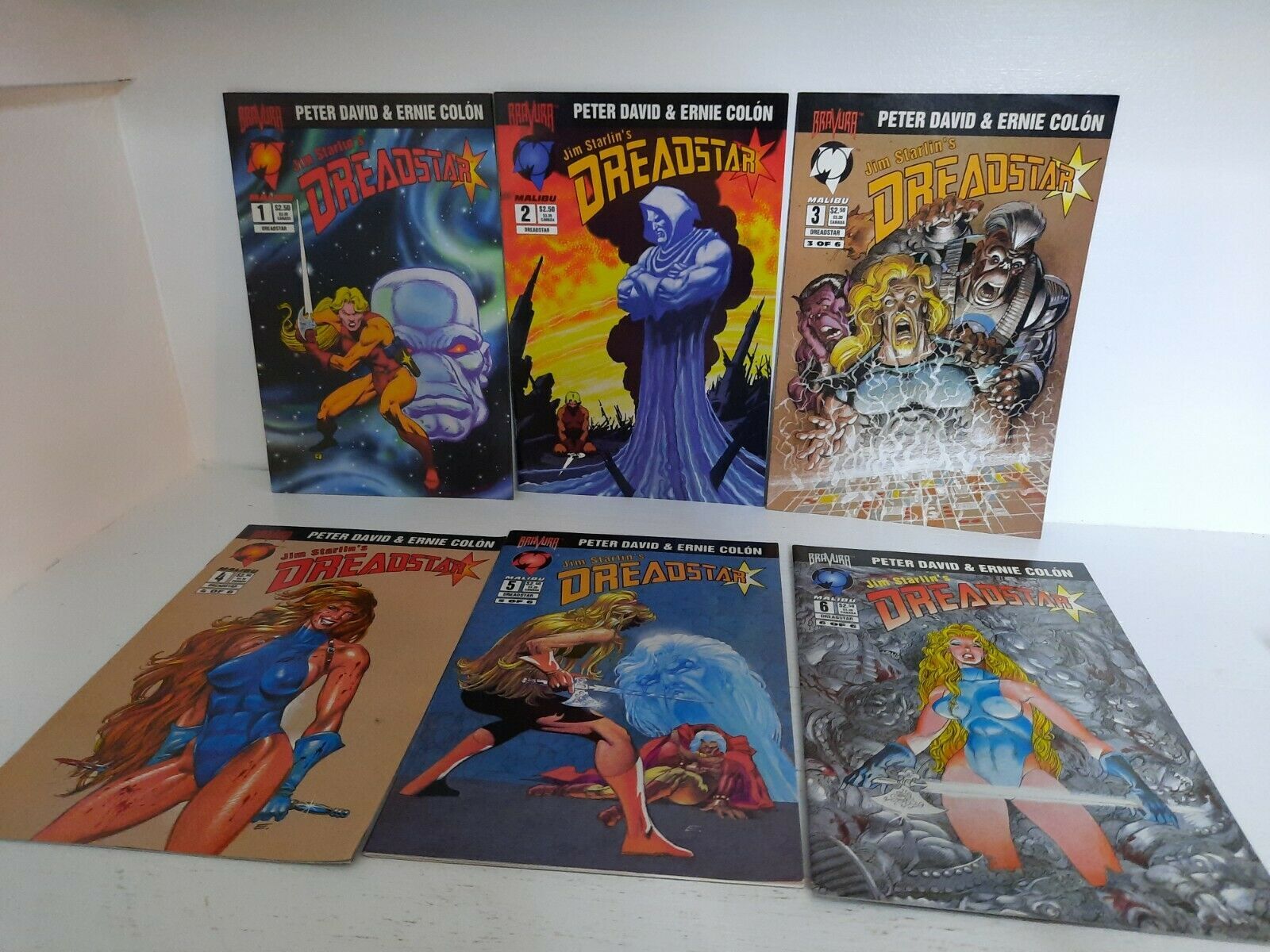 Dreadstar 1-6 Malibu Comic SET Complete JIM Starlin Peter David Colon ...