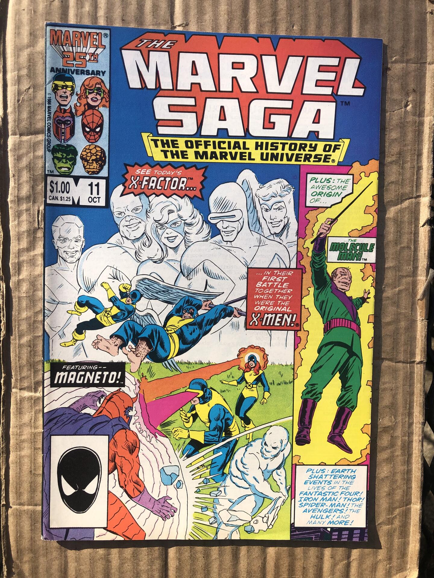 The Marvel Saga The Official History of the Marvel Universe #11 (1986 ...