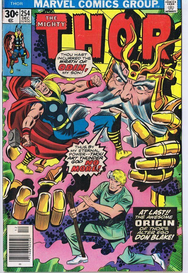 Odin Thor Comics