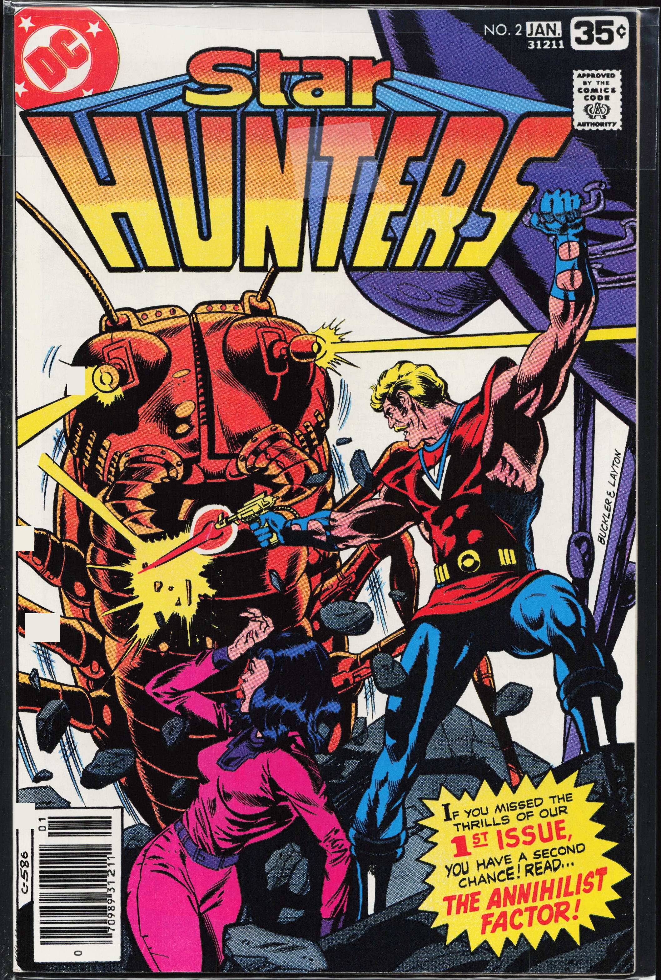 Star Hunters #2 (1978) Star Hunters | Comic Books - Bronze Age, DC ...