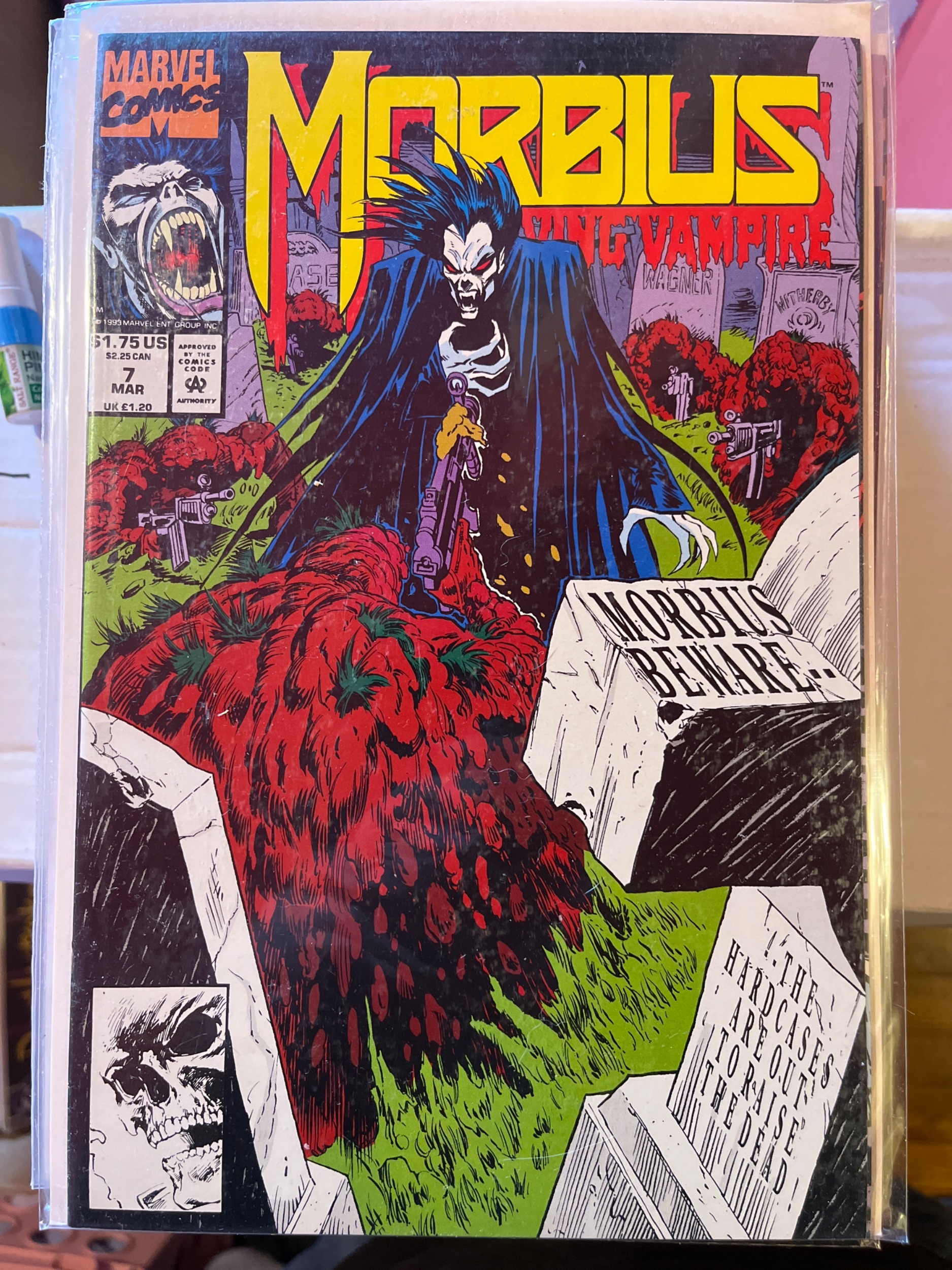 Morbius: The Living Vampire #7 (1993) | Comic Books - Modern Age ...