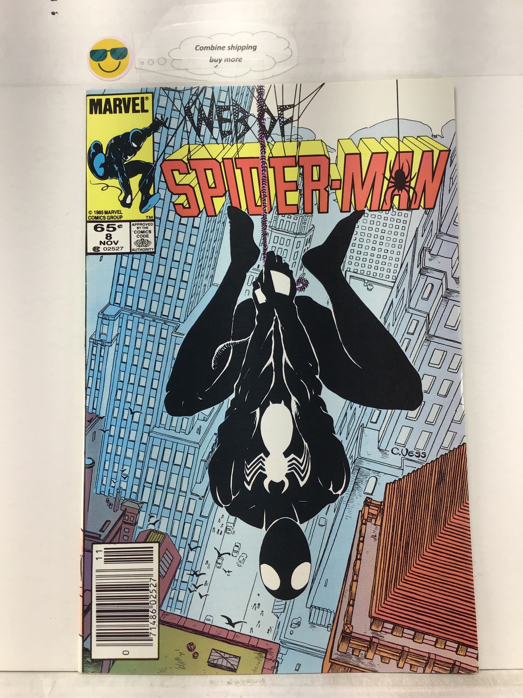 Web of Spider-Man #8 Newsstand (1985) NM Key controversial antisemitic ...