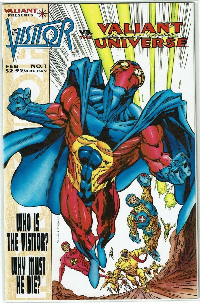 VISITOR 1, VISITOR VS VALIANT UNIVERSE 1, 2 (Valiant, 1995) - All Near Mint | Comic Books ...