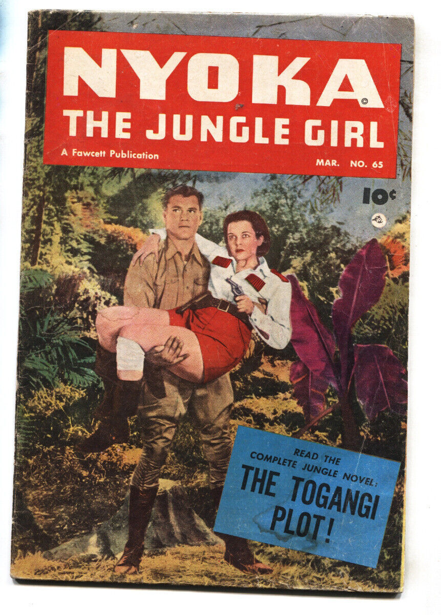 Nyoka The Jungle Girl #65 1951- Fawcett Golden Age-comic book | Comic ...