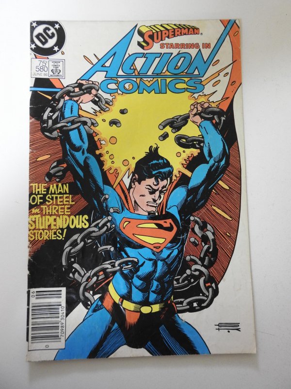 Action Comics #580 (1986) | Comic Books - Copper Age, DC Comics ...