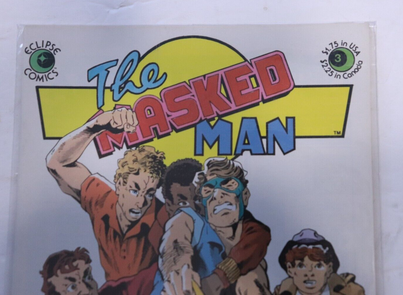 Masked Man #3 Comic Book 1985 Eclipse Barney McAllister Comics | International - Comic Books ...