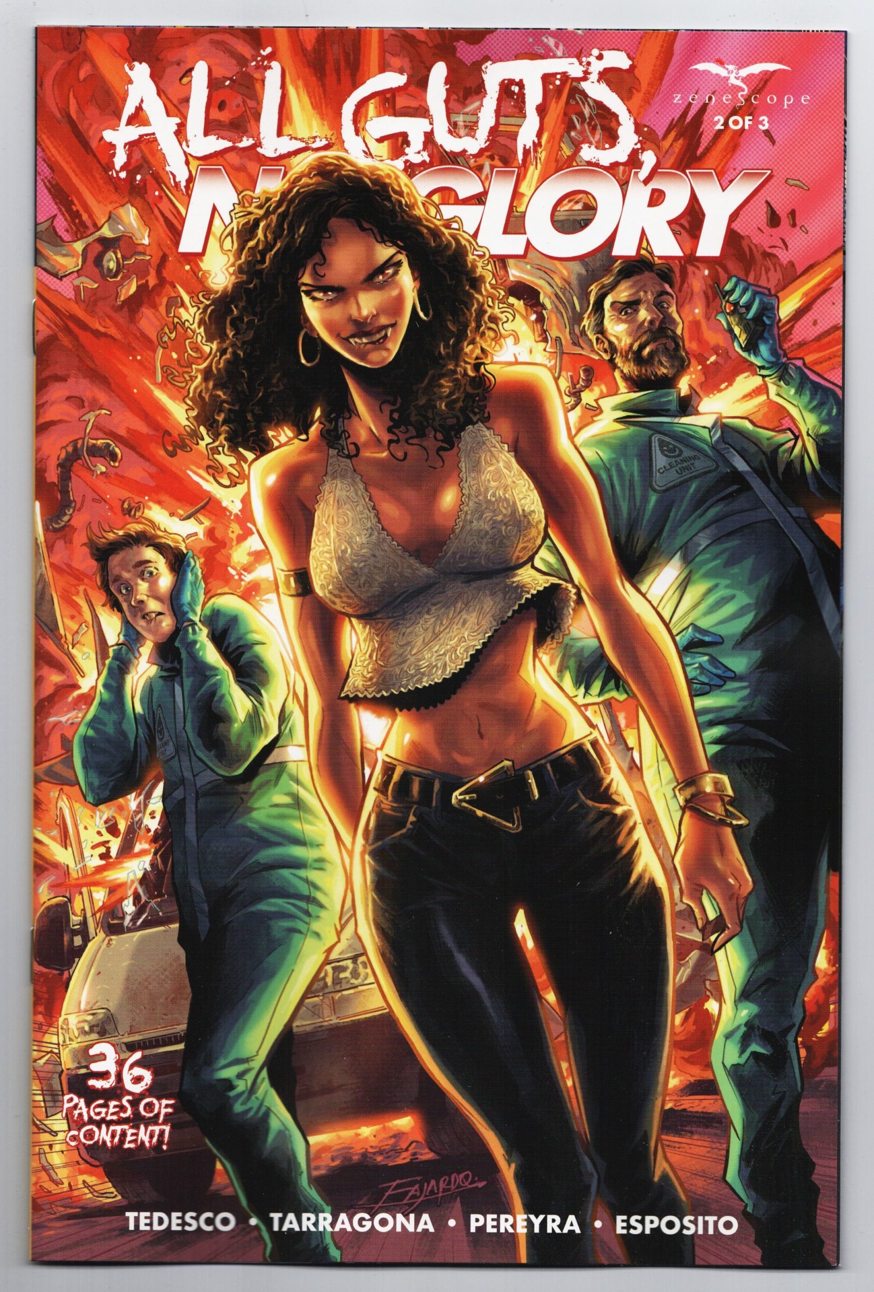 All Guts No Glory #2 Cover A Guillermo Fajardo Zenescope 2022 NM | Comic Books - Modern Age ...