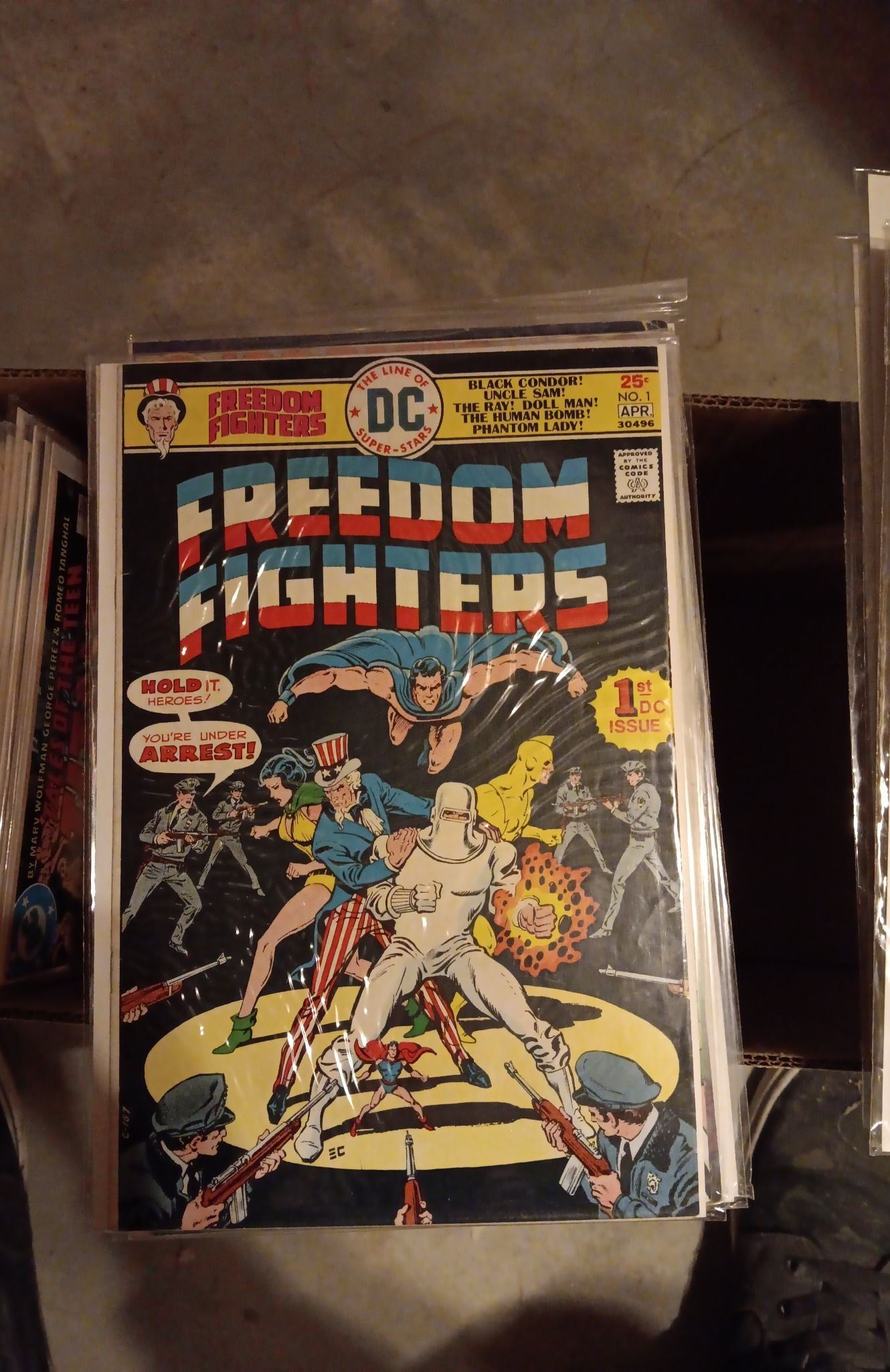 Freedom Fighters #1 (1976) Freedom Fighters | Comic Books - Bronze Age ...