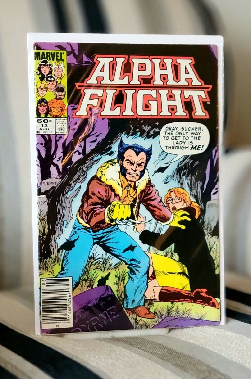Alpha Flight 13 1984 - NM Vintage Key Comic Wolverine Appearance John Byrne | Comic Books ...