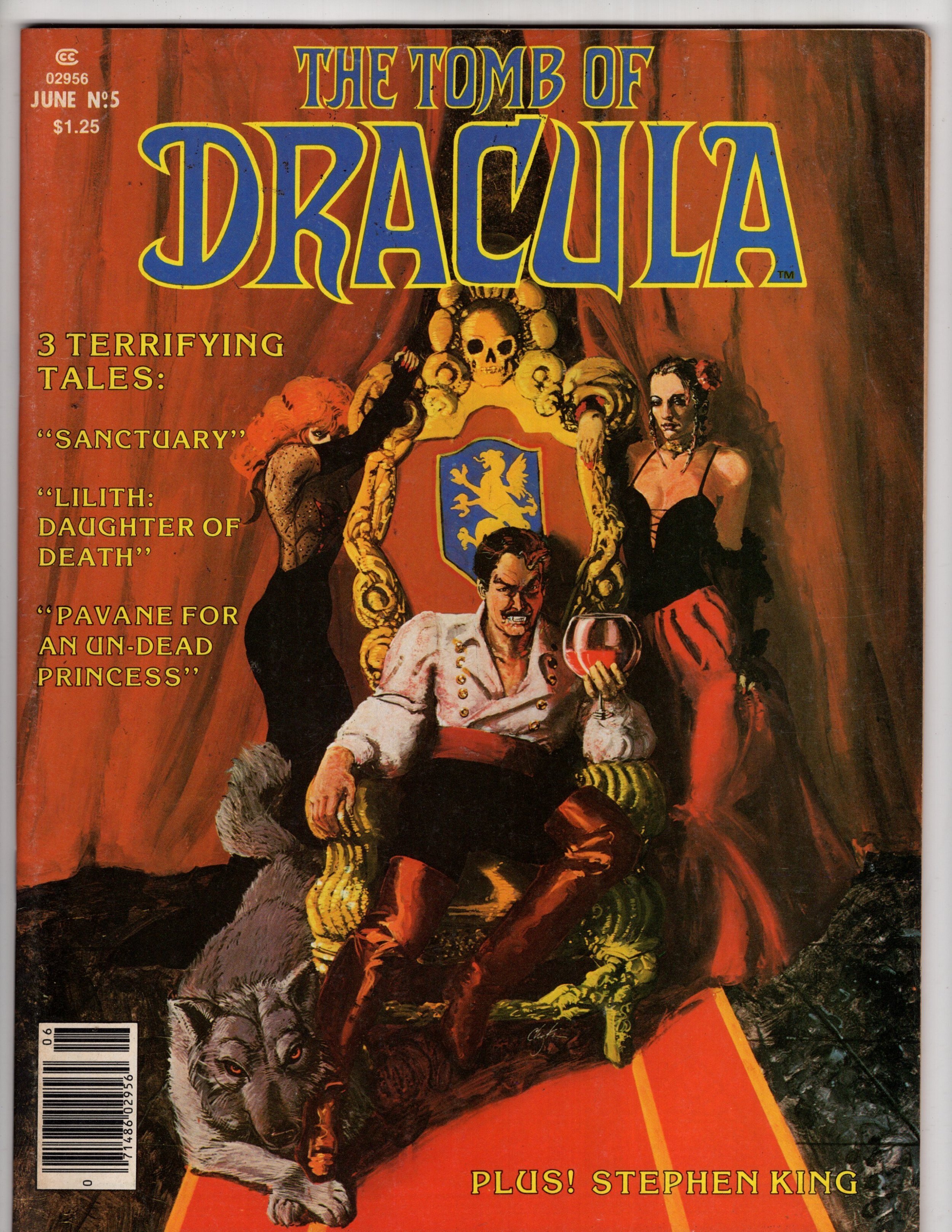 The Tomb of Dracula #5 (1980) Stephen King Marvel Horror Magazine ...