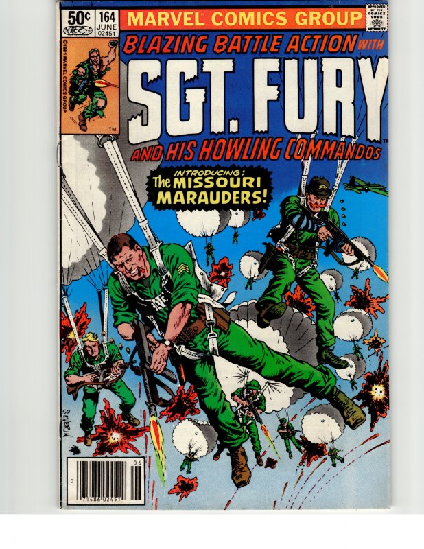 Sgt. Fury and His Howling Commandos #164 (1981) Sgt. Fury | Comic Books ...