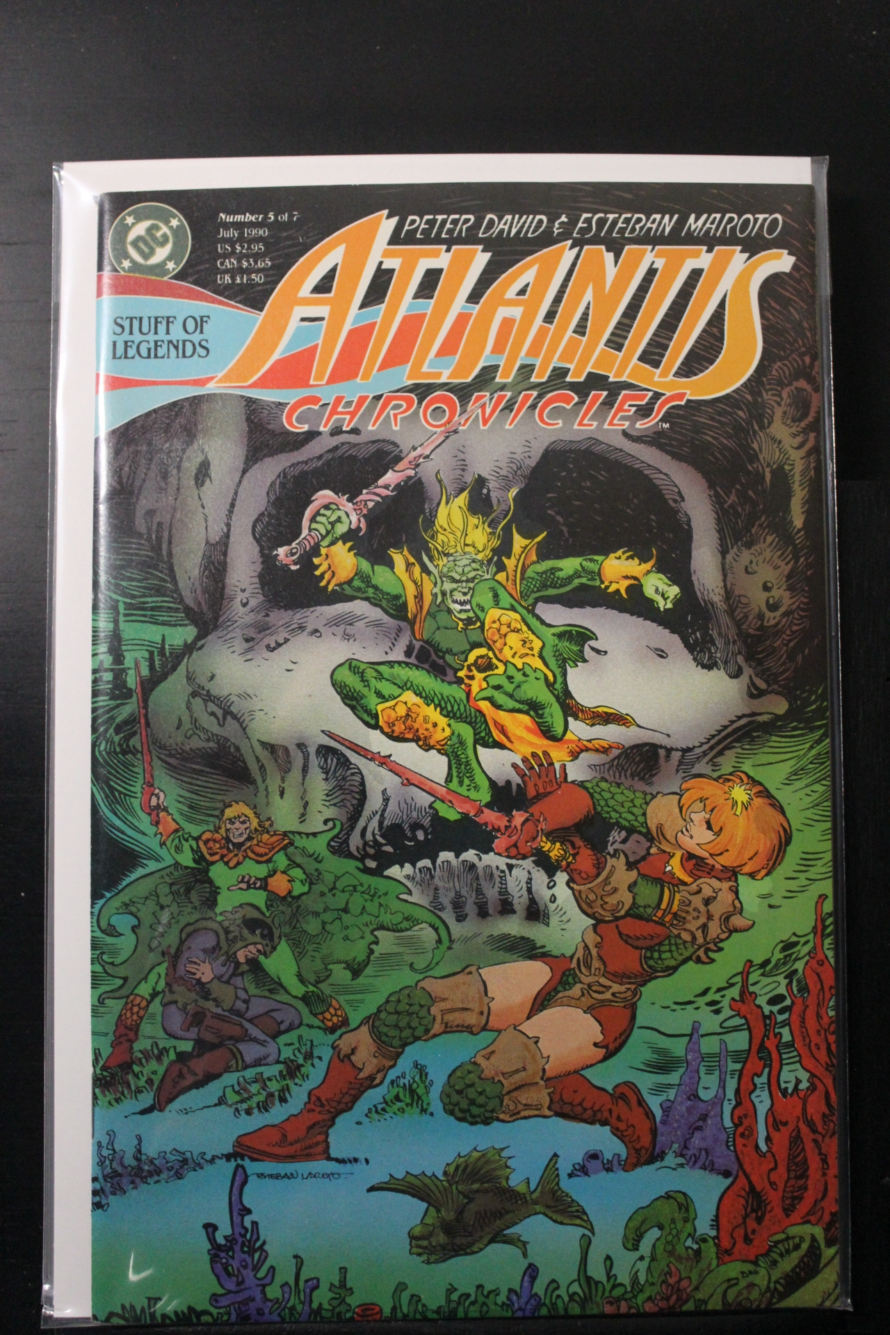 The Atlantis Chronicles #5 (1990) | Comic Books - Copper Age, DC Comics ...