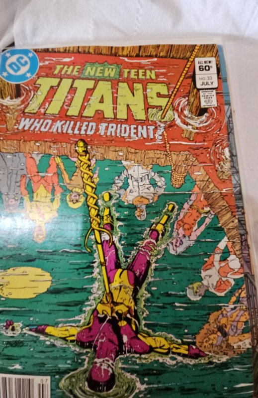 The New Teen Titans #33 (1983) | Comic Books - Bronze Age, DC Comics ...