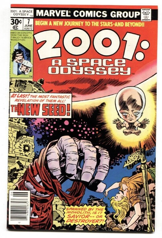 2001 #7-comic book-JACK KIRBY ART-1977-MARVEL NM | Comic Books - Bronze ...