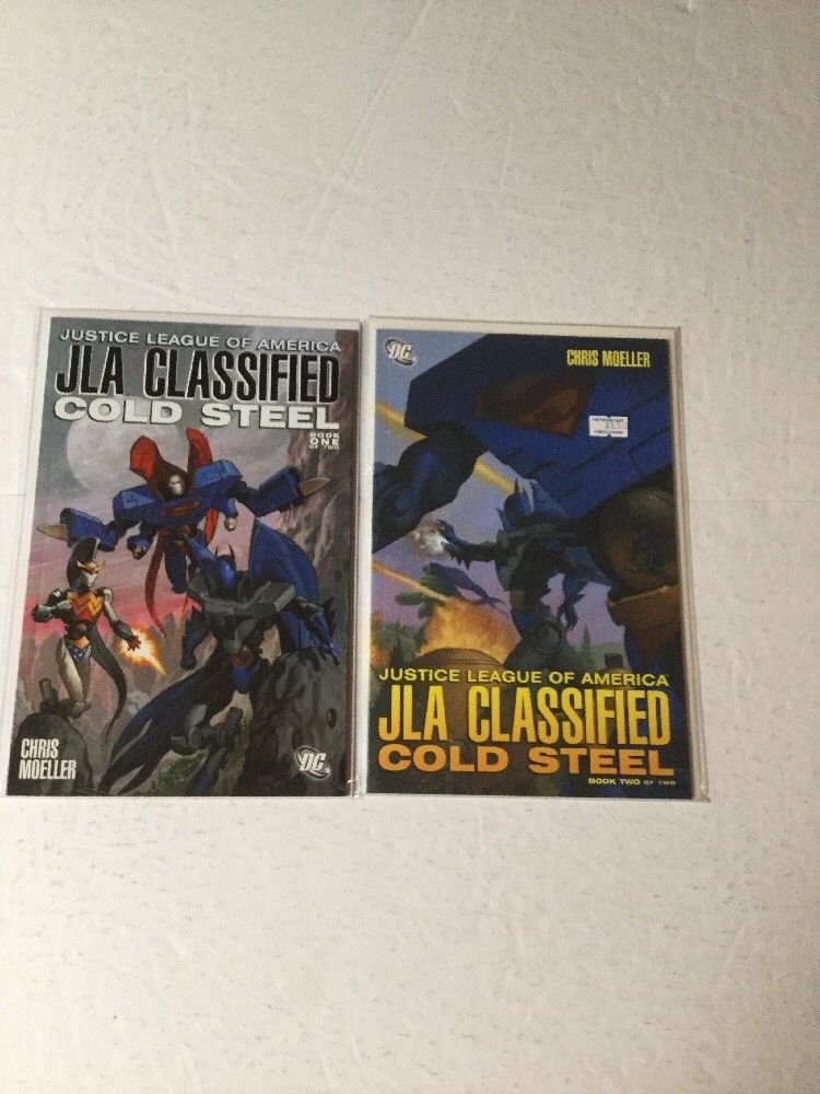 Jla Classified Justice League Of America Cold Steel 1 2 1-2 Nm Near ...
