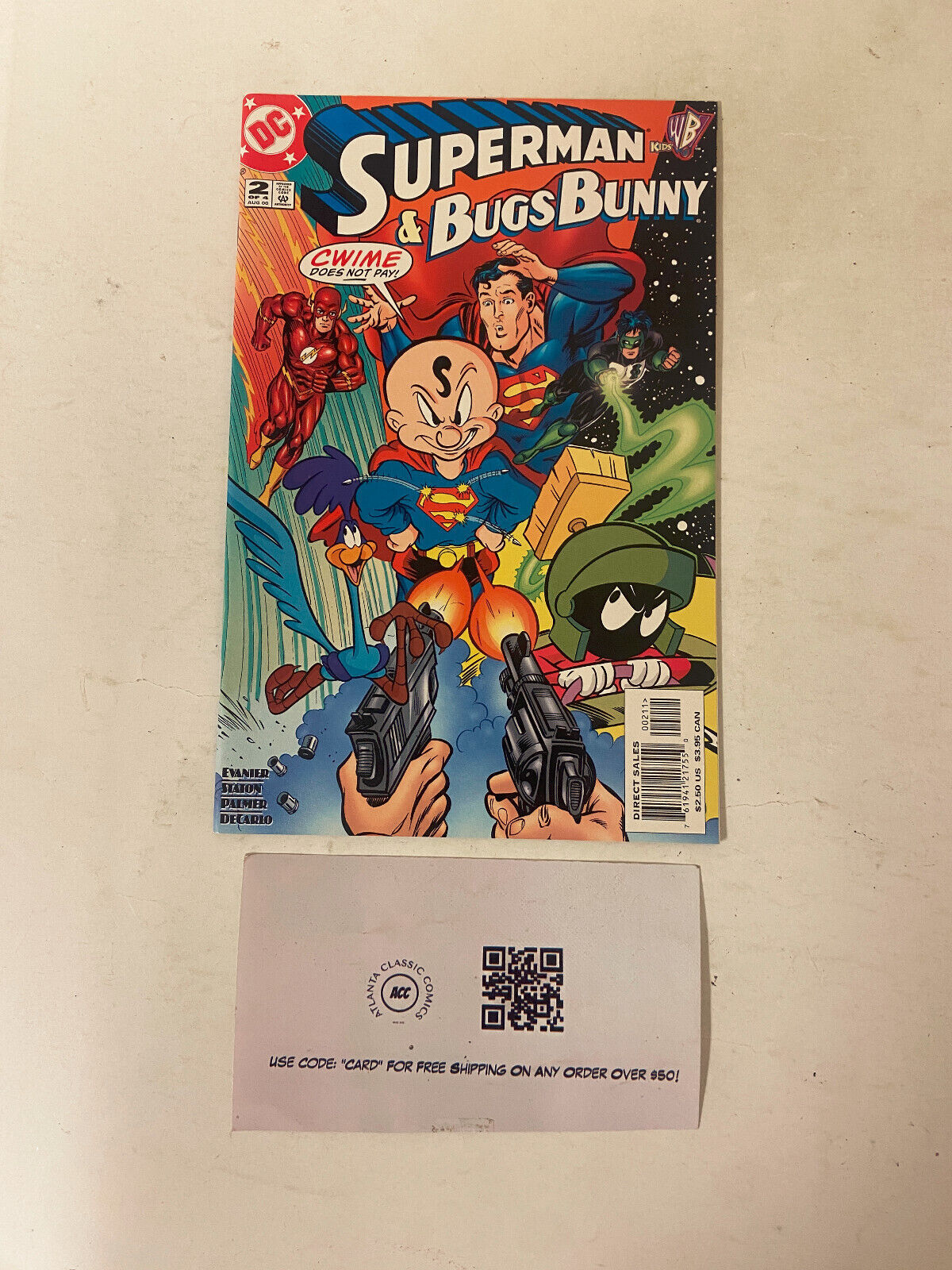 Superman & Bugs Bunny #2 NM DC Comic Book Elmer Fudd Batman Daffy Duck ...