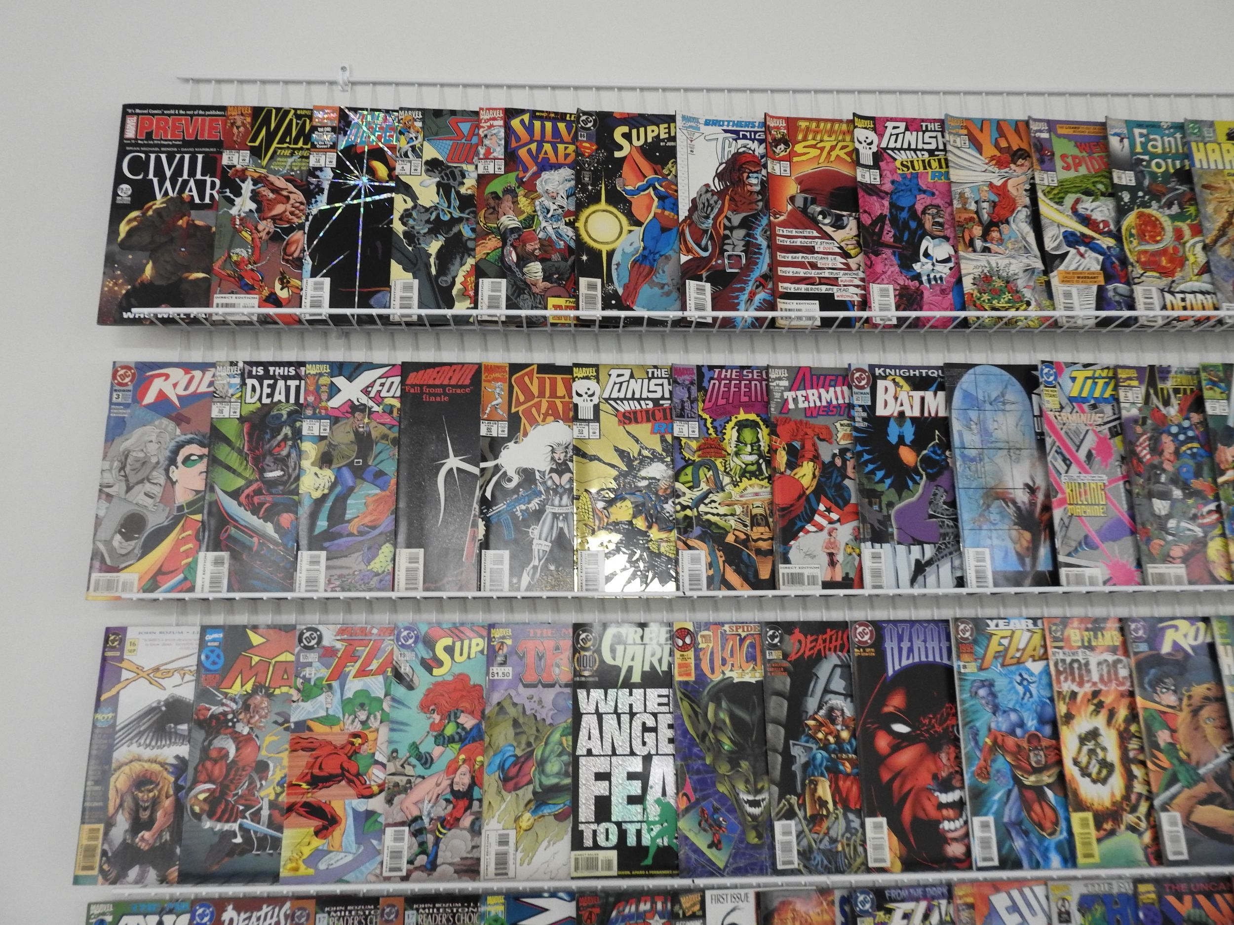 Huge Lot 210+ Comics W/ Batman, Superman, X-Men, +More! Avg FN ...