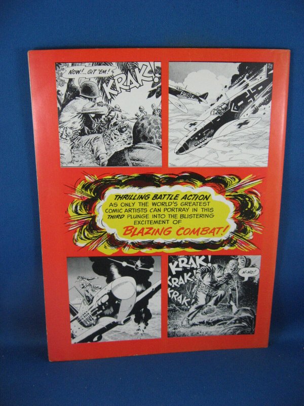 Blazing Combat 3 F VF Frazetta WAR Comic 1966 | Comic Books - Silver ...