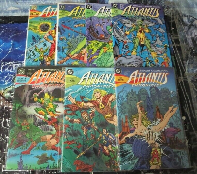 ATLANTIS CHRONICLES (1990 DC) 1-7 Peter David Esteban Maroto DC classic ...