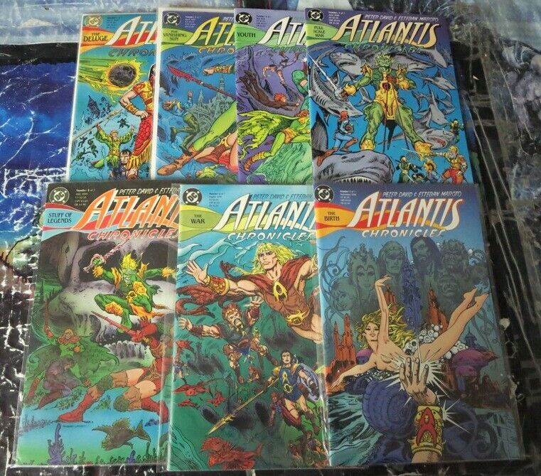 ATLANTIS CHRONICLES (1990 DC) 1-7 Peter David Esteban Maroto DC classic ...