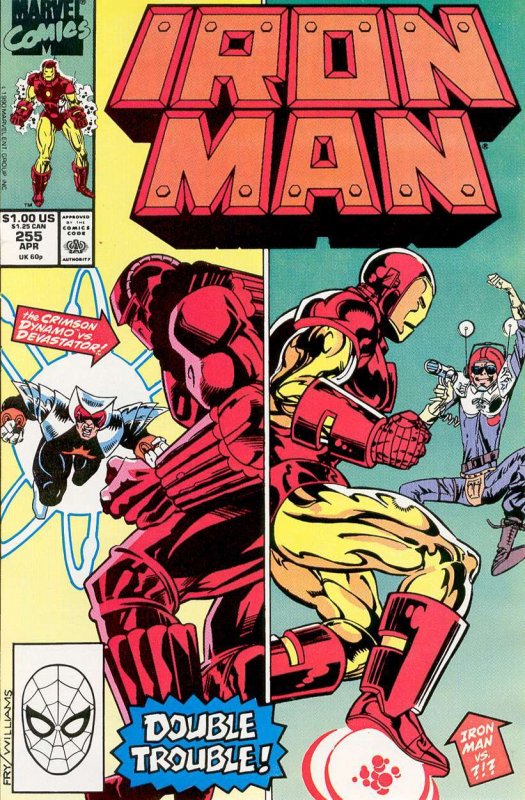 Iron Man (1st Series) #255 VG ; Marvel | low grade comic Crimson Dynamo ...