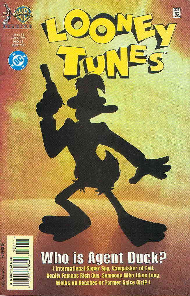 Looney Tunes (DC) #35 VG ; DC | low grade comic Agent Duck | Comic ...