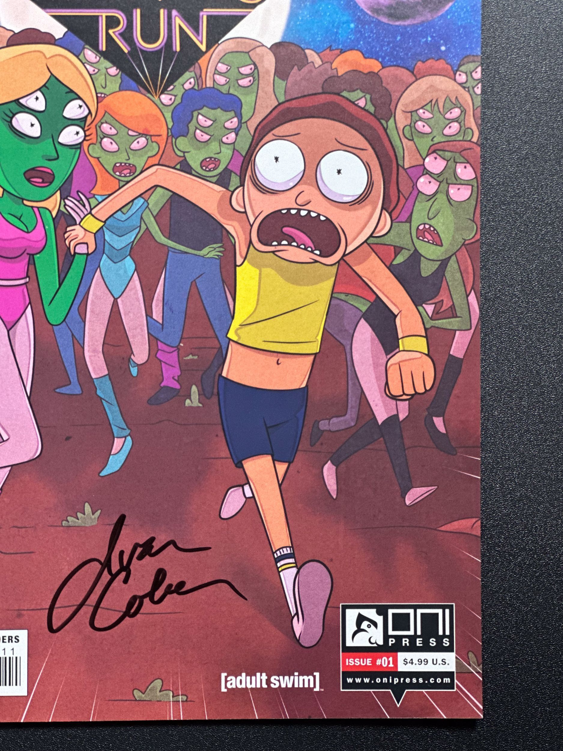Rick and Morty Presents: Morty's Run #Issue 1 - [Signed by Ivan Cohen ...