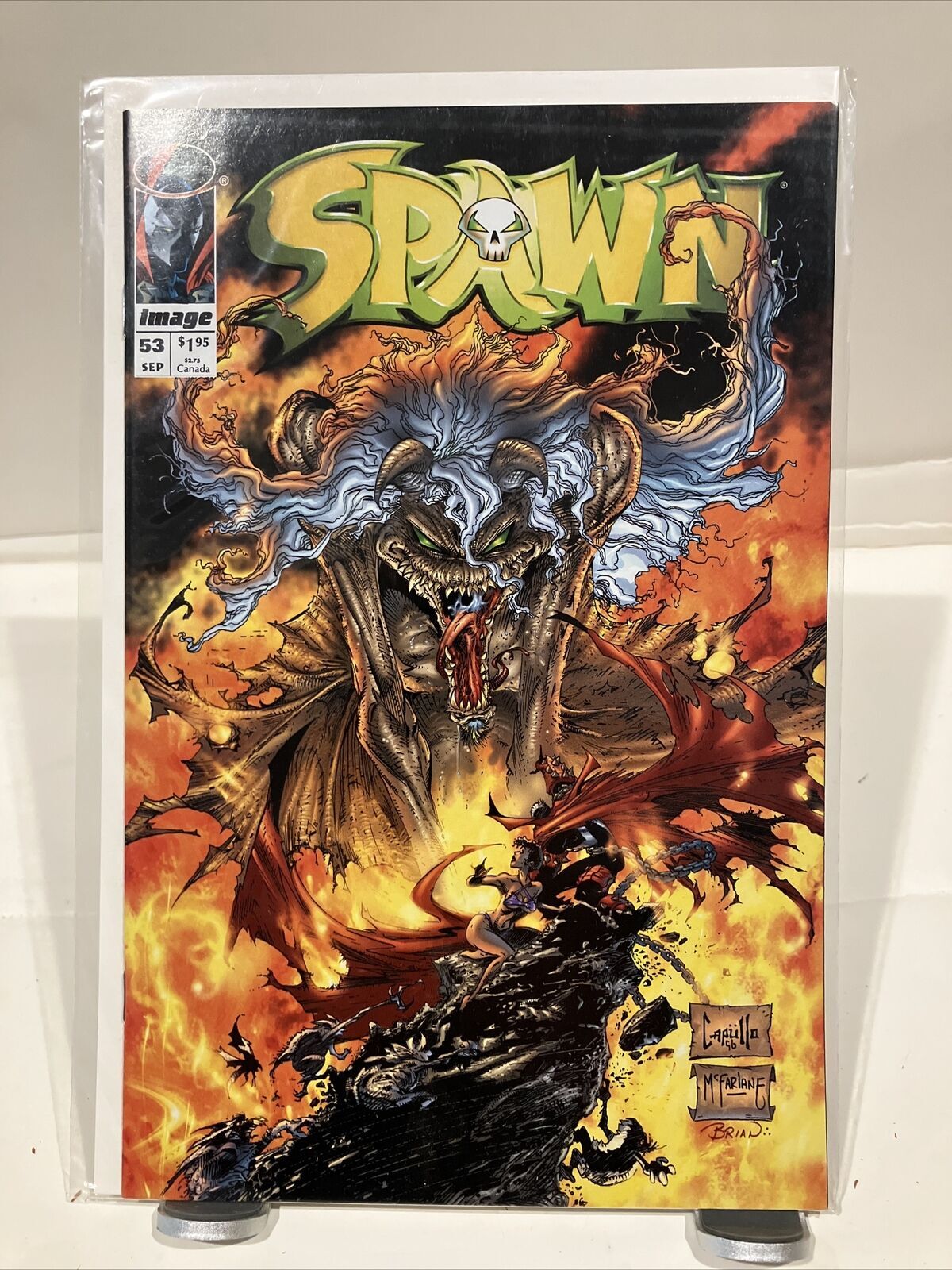 Spawn #53 VFNM 1996 Image Comics Todd McFarlane | International - Comic ...