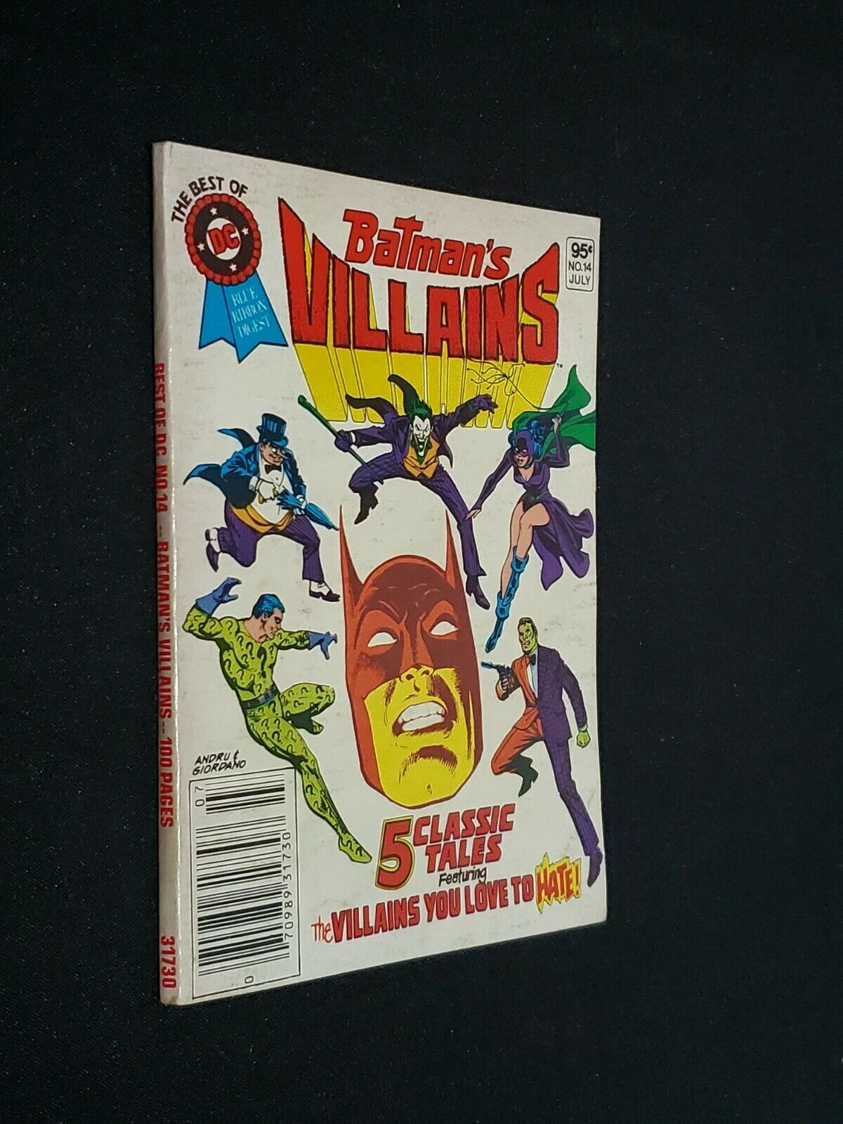 Best of DC Blue Ribbon Digest #14 Batman's Villains | Comic Books ...