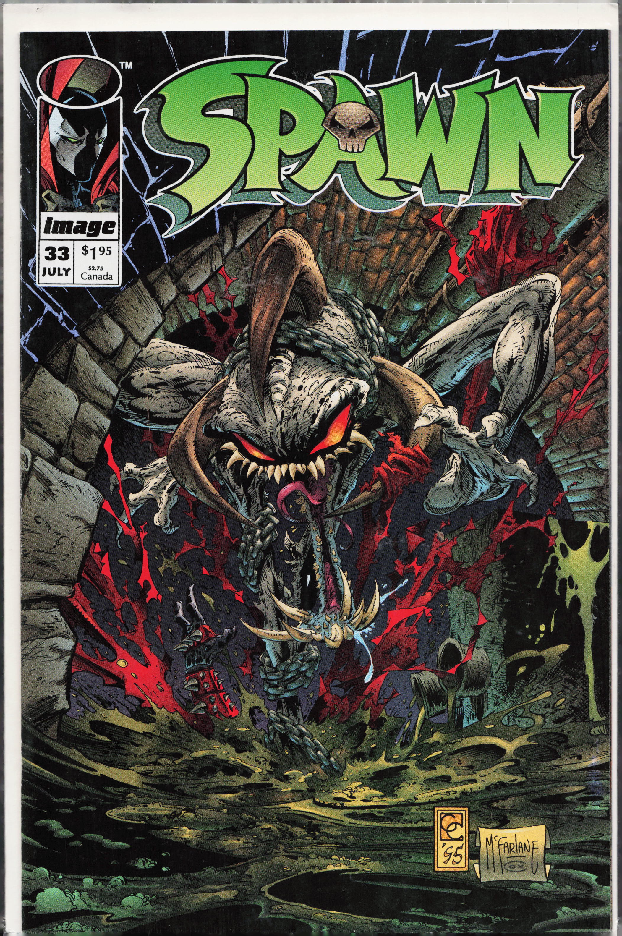 Spawn #33 (1995) Spawn [Key Issue] | Comic Books - Modern Age, Image ...