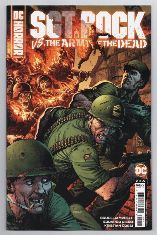 Sgt Rock vs Army Of The Dead #2 Cvr A Gary Frank (DC, 2022) NM | Comic ...